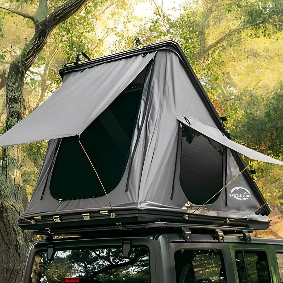2 Person Hard Side Rooftop Tent | BENEHIKE